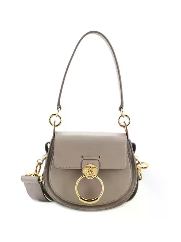 Chloé Tess Small Shoulder Bag - Grey