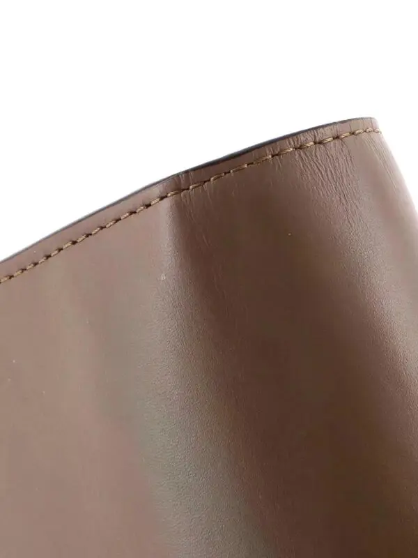 Fendi Embossed Leather Crossbody Bag