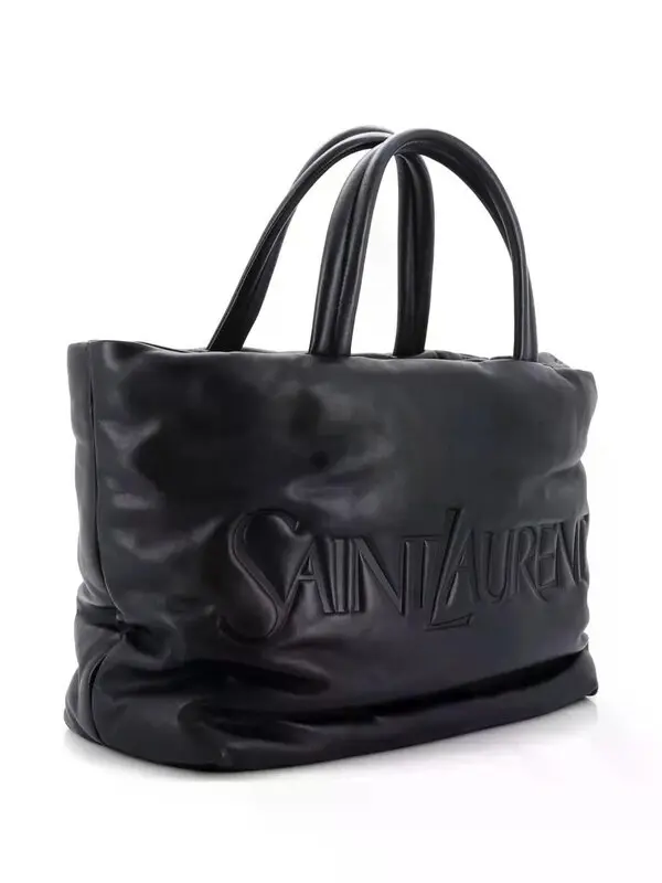 Saint Laurent Padded Leather Tote Bag