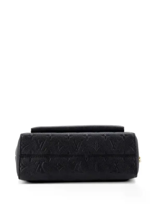 LOUIS VUITTON Vavin Pm Monogram Empreinte Leather Crossbody Bag - Black