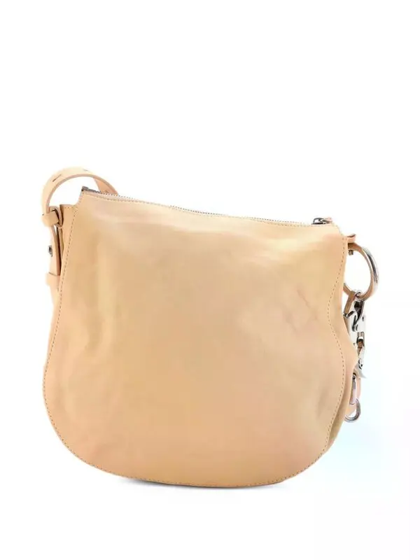 Burberry Knight Leather Small Shoulder Bag - Neutrals