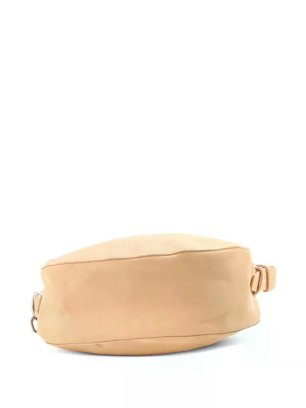 Burberry Knight Leather Small Shoulder Bag - Neutrals