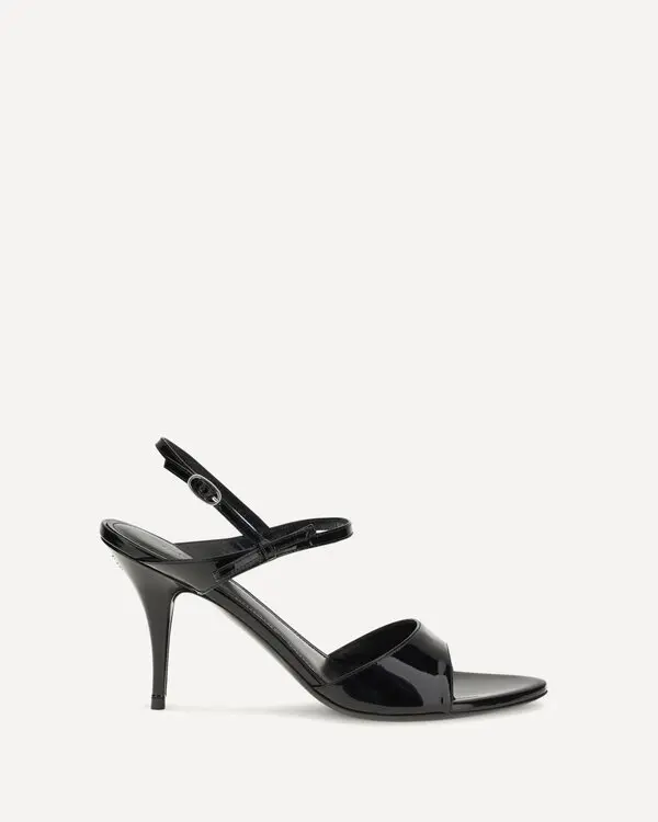 Balenciaga Avenue Bow Sandals - Black
