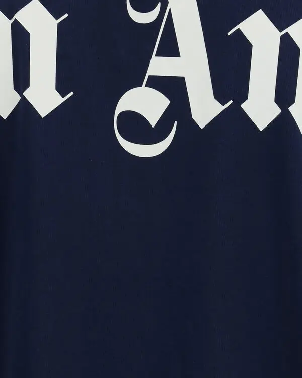 Palm Angels Classic Logo T-shirt Ale - Blue