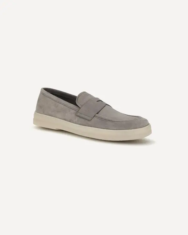 Prada Suede Loafers