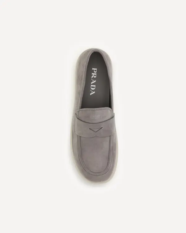Prada Suede Loafers