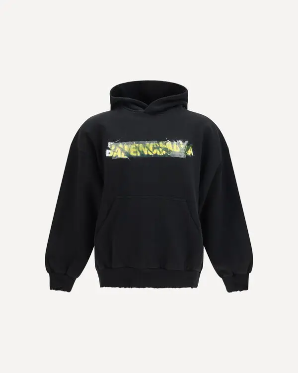 Balenciaga Messy Spray Hoodie