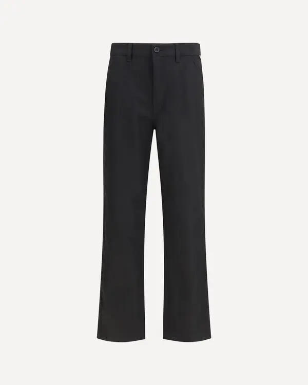 Burberry Cotton Twill Chino Pants - Black