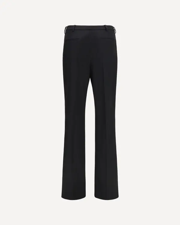 Balenciaga Slim-fit Tailored Stretch Wool Twill Pants - Black
