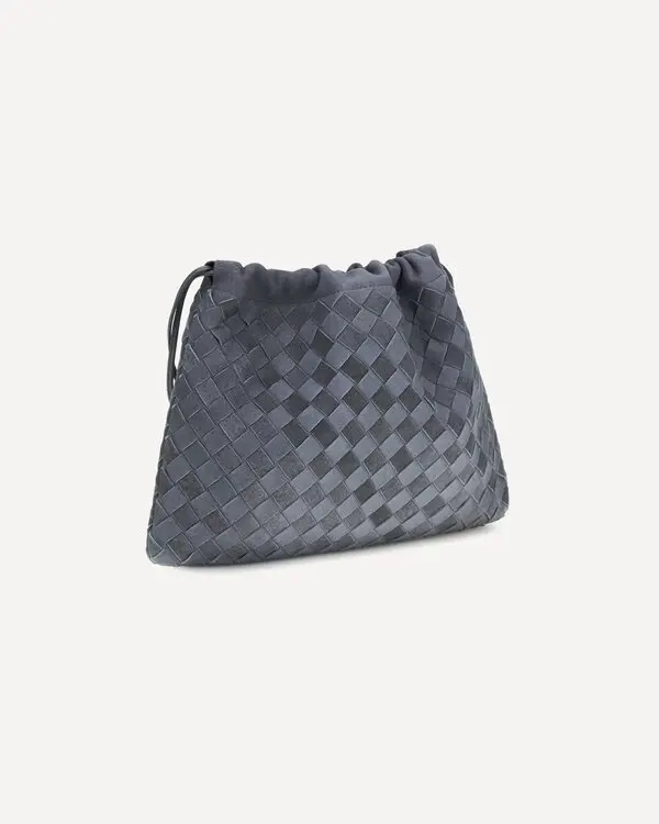 Bottega Veneta Pouch Dustbag Woven Suede