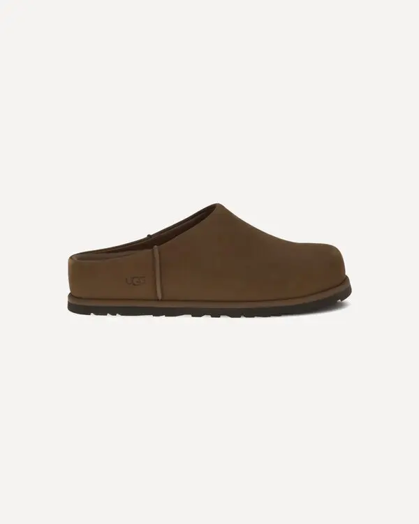 UGG Nubuk Leather Slip-on Mules