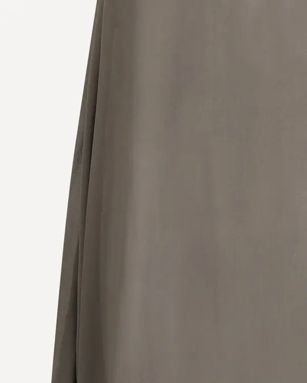 Rick Owens Halter Silk Georgette Gown - Grey