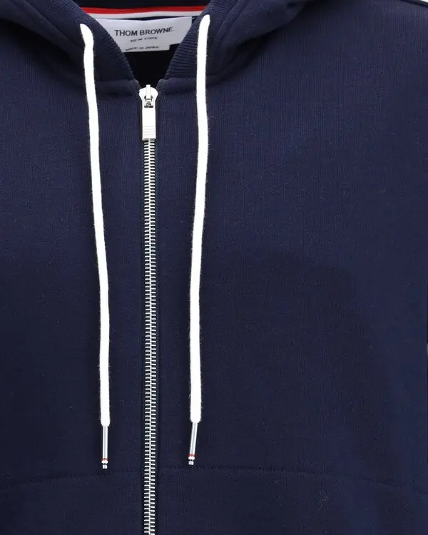 Thom Browne Cotton Zip-up Hoodie