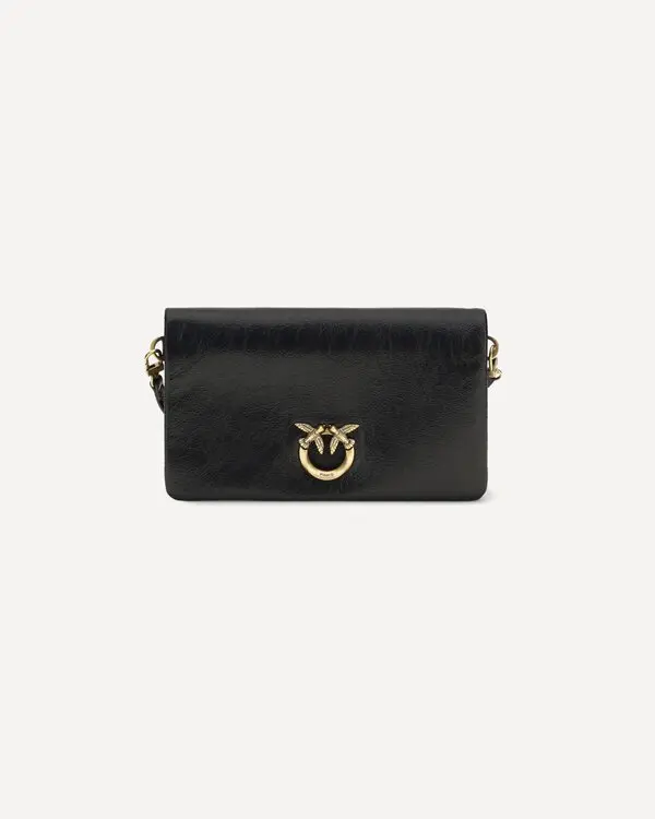 Pinko Love Click Soft Horizontal Mini Shoulder Bag