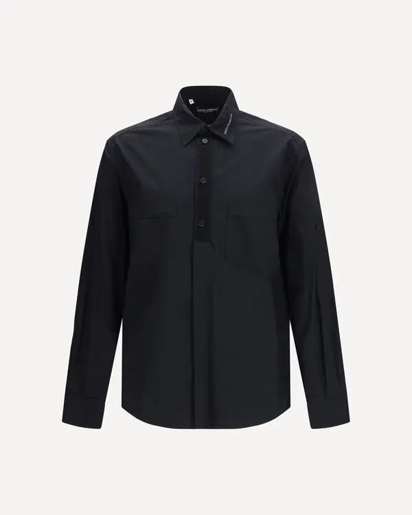 Dolce & Gabbana Cotton Shirt With Pockets