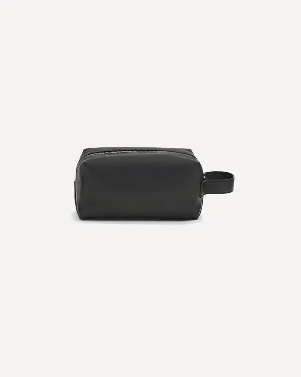Fendi Lui Leather Beauty Case - Black