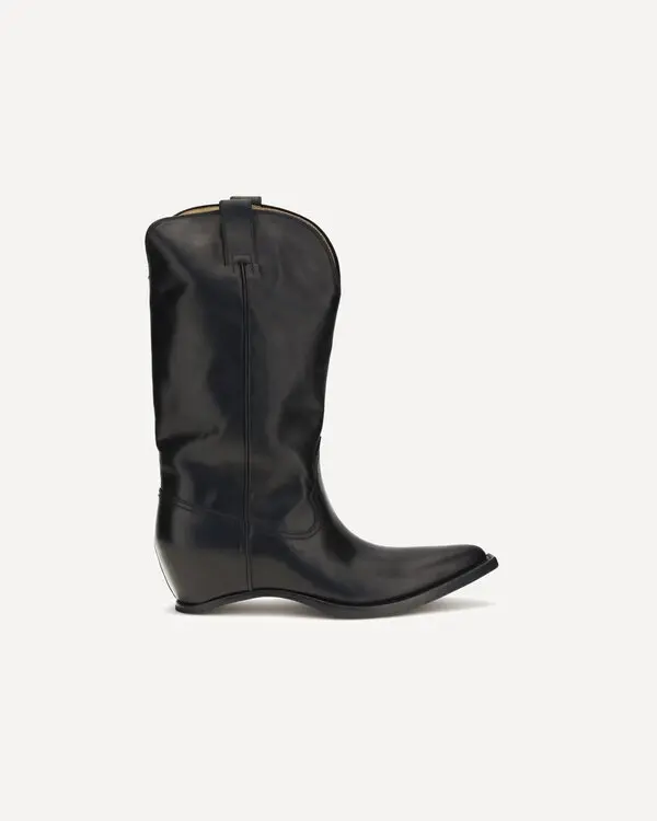 MARGIELA Maison Heelless Western Boots