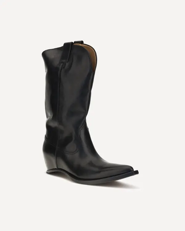 MARGIELA Maison Heelless Western Boots