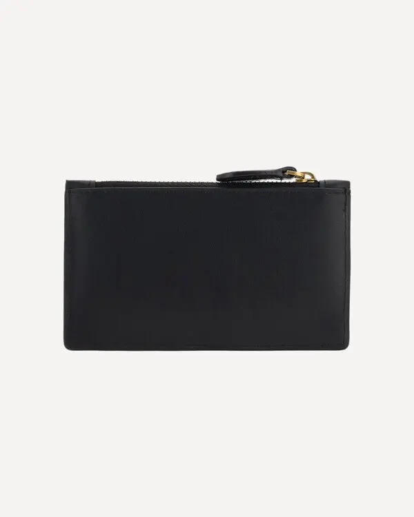 Pinko Leather Card Holder - Black