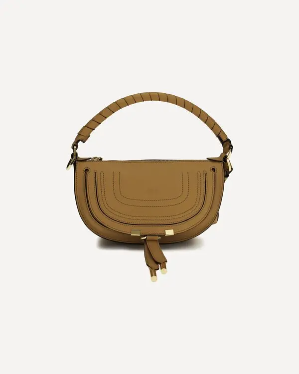 Chloé Marcie Mini Shoulder Bag - Brown
