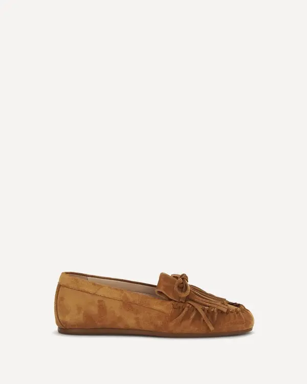 STUART WEITZMAN Britt Fringe Loafers