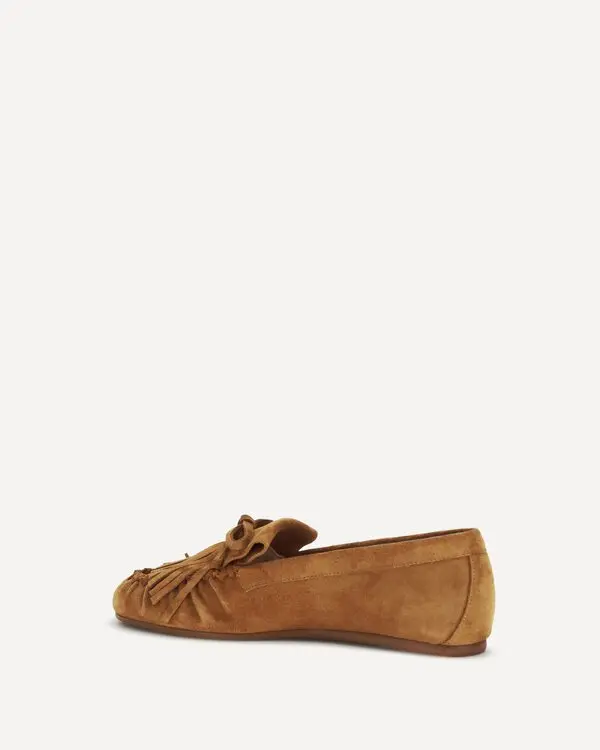 STUART WEITZMAN Britt Fringe Loafers