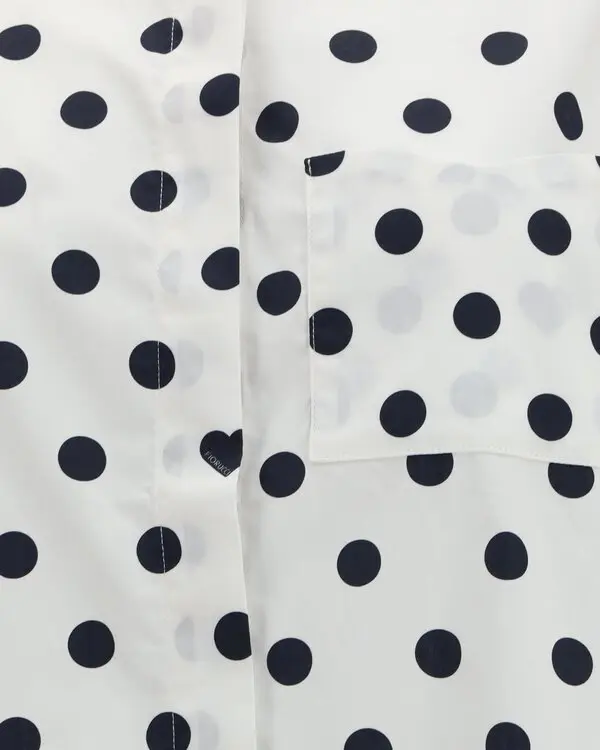 Fiorucci Polka Dot Midi Shirt Dress