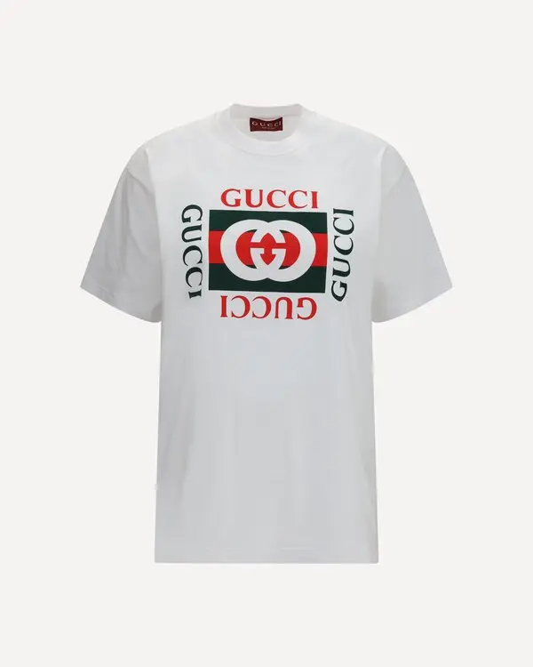 Gucci Ancora G Loved Cotton Jersey T-shirt - White