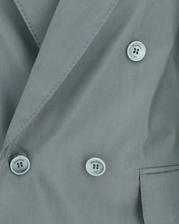 Max Mara Mxmalbata Blazer In Wool And Silk