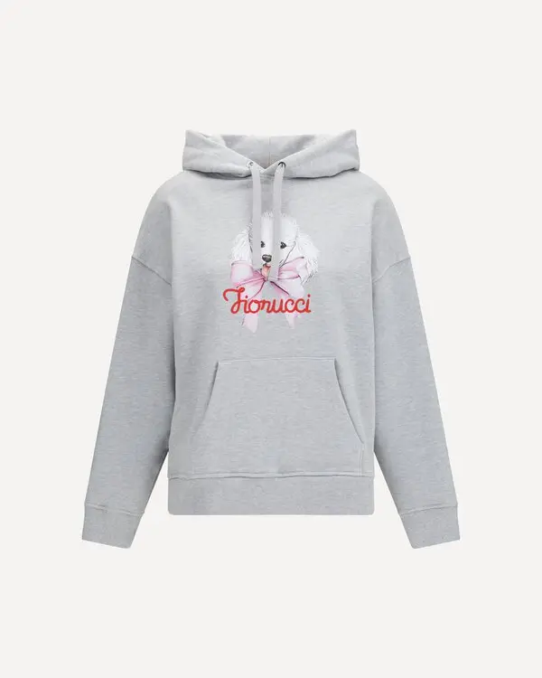 Fiorucci Relaxed Poodle Print Hoodie