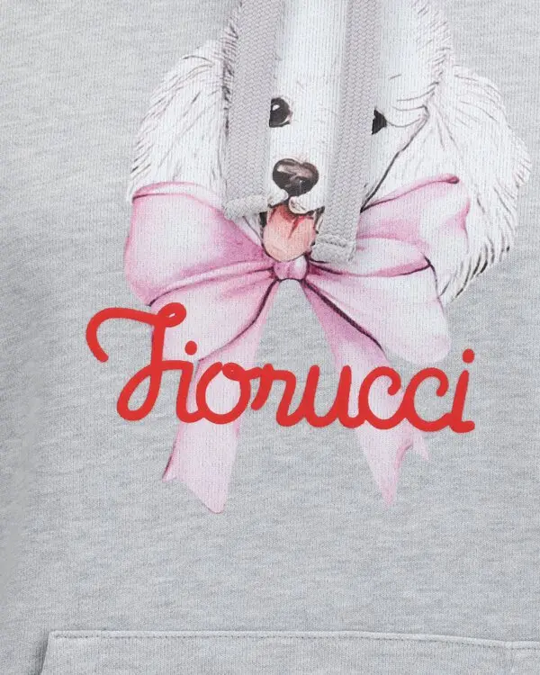 Fiorucci Relaxed Poodle Print Hoodie
