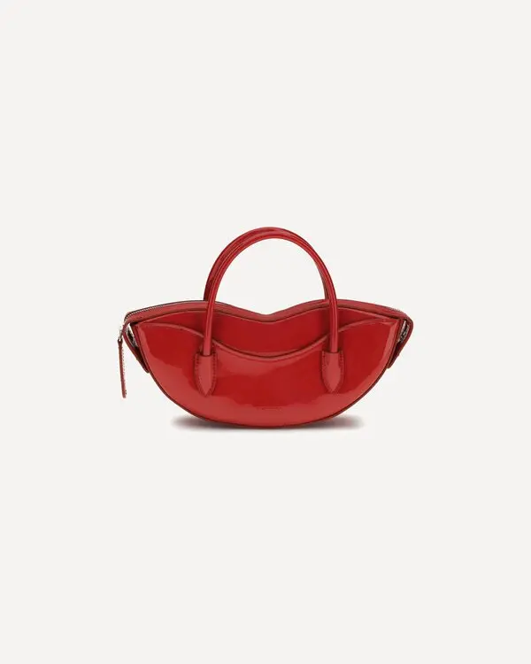Fiorucci Mini Lips Shoulder Bag - Red