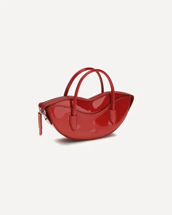 Fiorucci Mini Lips Shoulder Bag - Red