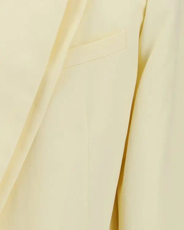Max Mara Double-collar Viscose Blend Blazer