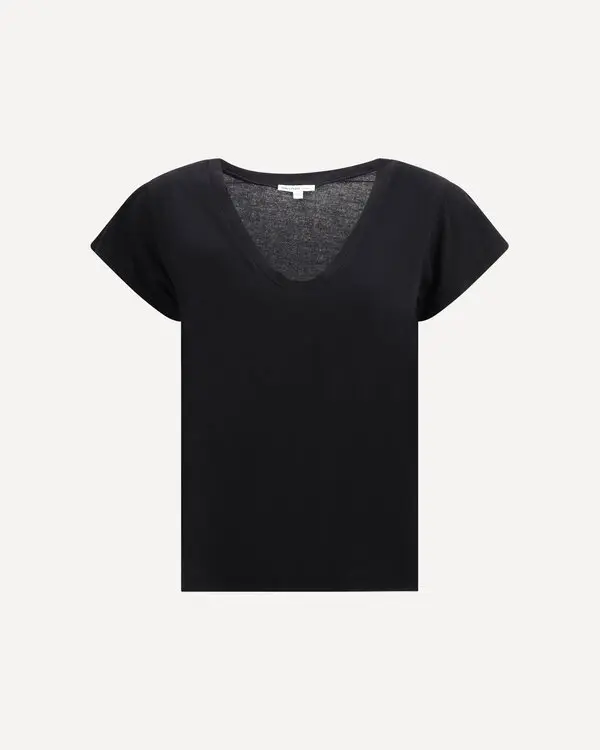 JAMES PERSE V-neck Cotton T-shirt