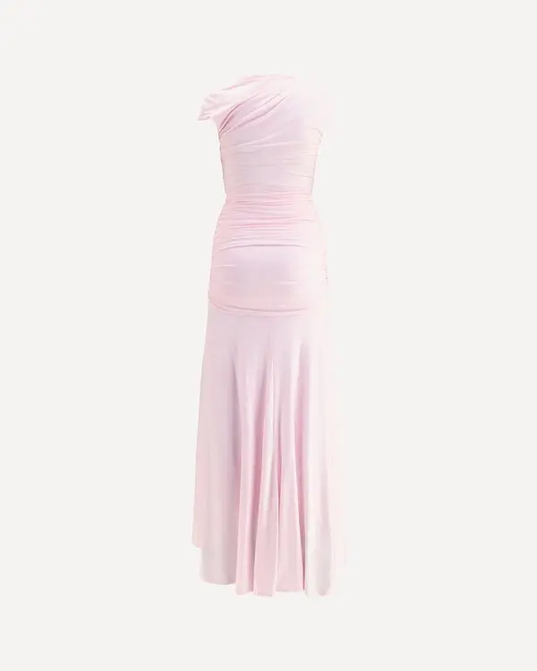 SELF-PORTRAIT Draped Jersey Dress