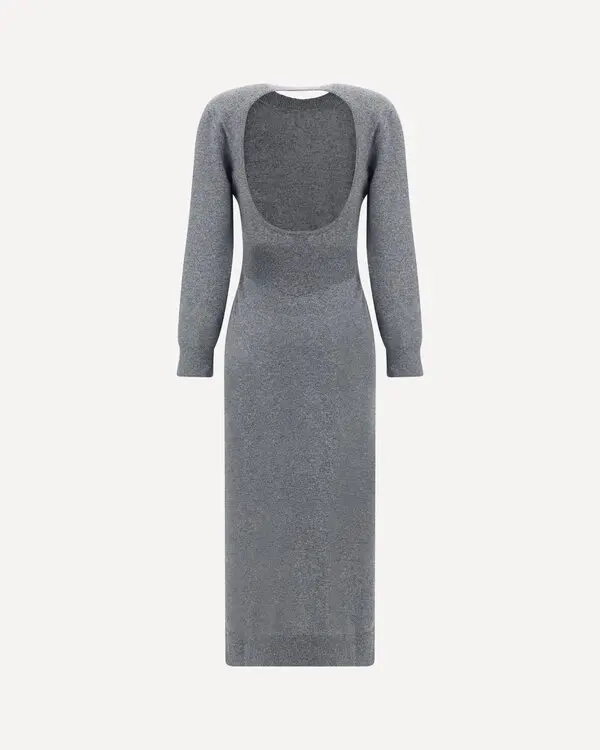 Givenchy Long Sleeve Knit Dress