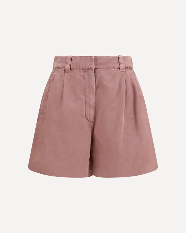 Brunello Cucinelli Linen Shorts