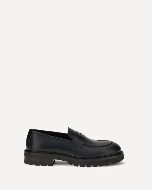FERRAGAMO Penny Loafers - Black