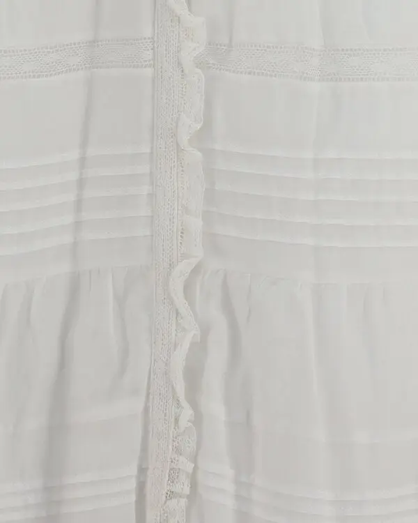 MARANT ETOILE Marant Étoile Daniva Cotton Shirt Dress - White