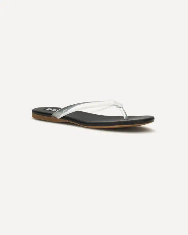 Senso Leather And Rubber Flip Flop Sandals