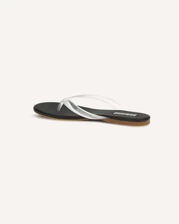 Senso Leather And Rubber Flip Flop Sandals