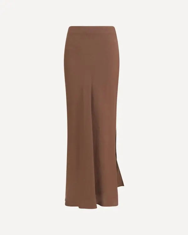 Brunello Cucinelli Long Skirt - Brown