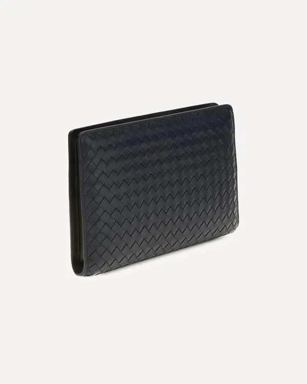 Bottega Veneta Agenda Clutch - Blue