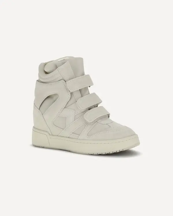 Isabel Marant Étoile Wedge Leather Sneakers
