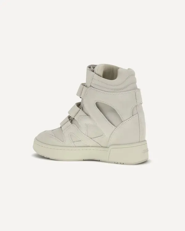Isabel Marant Étoile Wedge Leather Sneakers