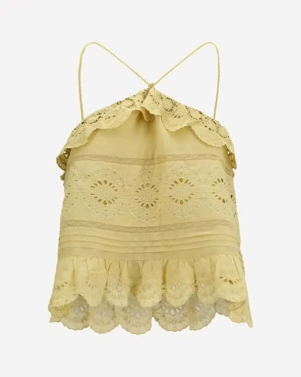 MARANT ETOILE Marant Étoile Prisha Ruffle Top