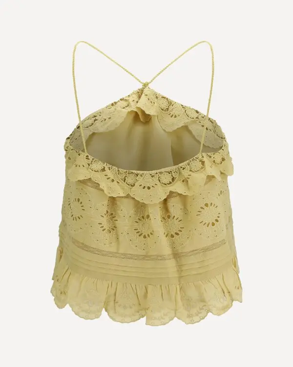 MARANT ETOILE Marant Étoile Prisha Ruffle Top