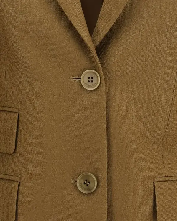 Burberry Wool And Mohair Blazer