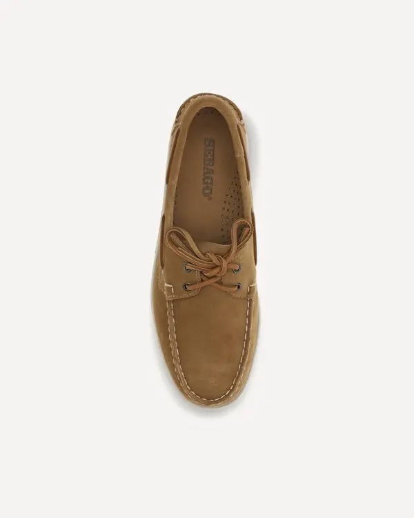 SEBAGO Portland Suede Loafers - Brown